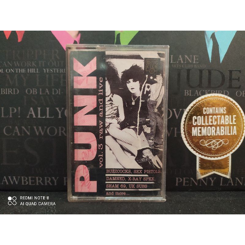 Imported Cassette: PUNK vol.3 raw and live. | Shopee Malaysia