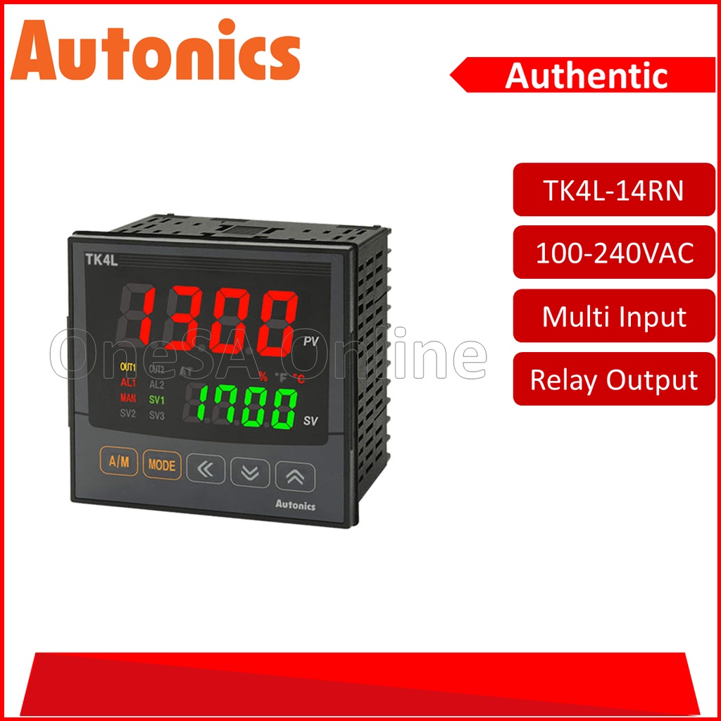 AUTONICS TEMP. CONTROLLER 1ALARM(TK4L-14RN-A100-240) | Shopee Malaysia