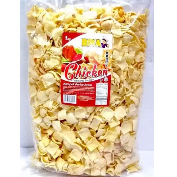 Bika Chicken Snack 1KG / Bika Ayam / Bika Chicken Crackers🔥READY STOCK🔥 | Shopee Malaysia