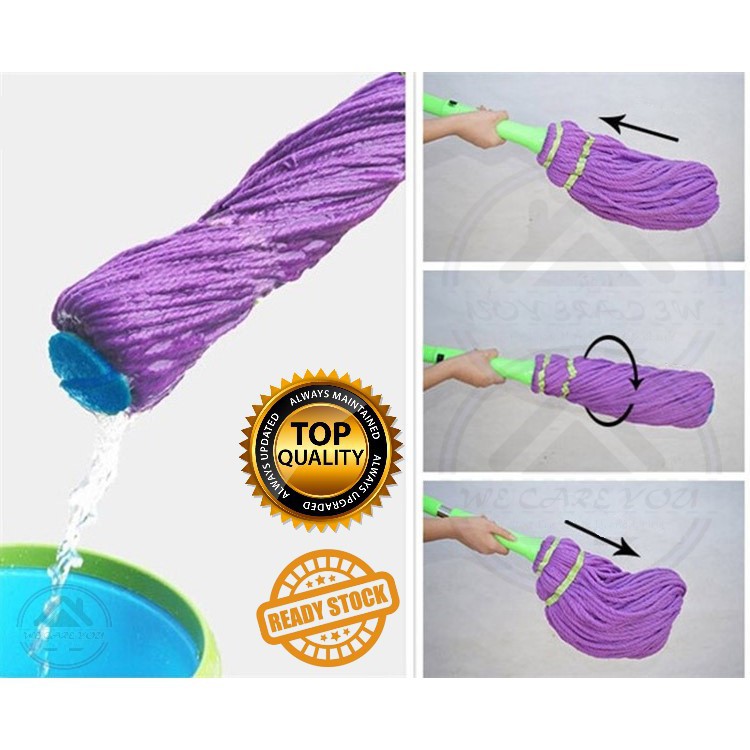High Quality Easy mop, Super Absorbent Microfiber Mop with Handle,Self ...