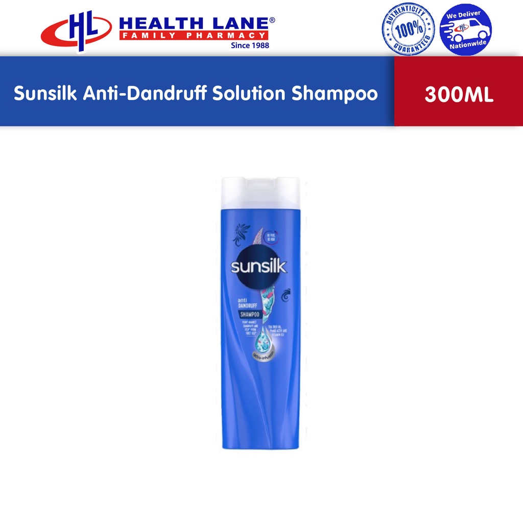Sunsilk Anti-Dandruff Solution Shampoo (300ml) | Shopee Malaysia