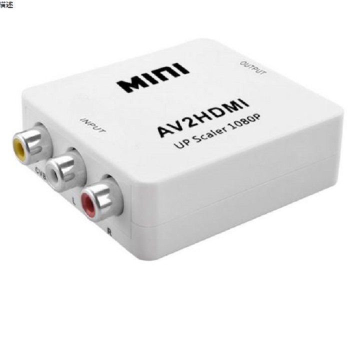 Av to HDMI Adapter - Mini AV2HDMI | Shopee Malaysia