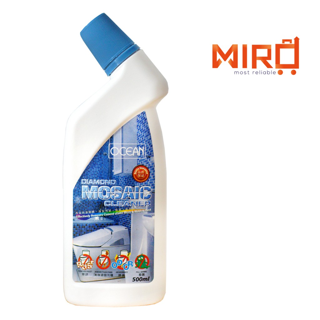 [CLEARANCE SALE] Ocean Mosaic Cleaner for Washroom - Removes Toilet ...