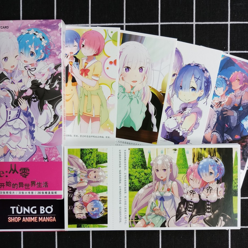 Anime Re Zero Card Box | Shopee Malaysia