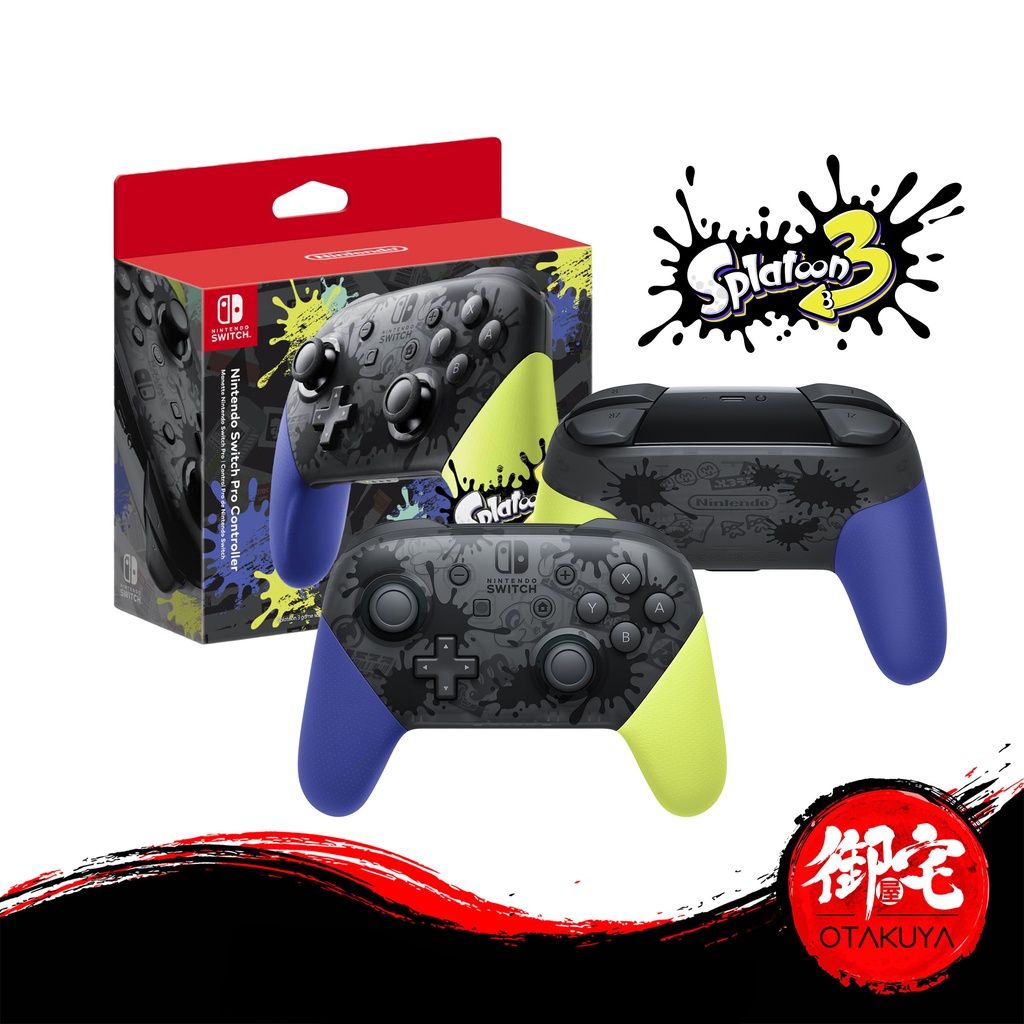 Nintendo Switch Splatoon 3 Pro Controller | Shopee Malaysia