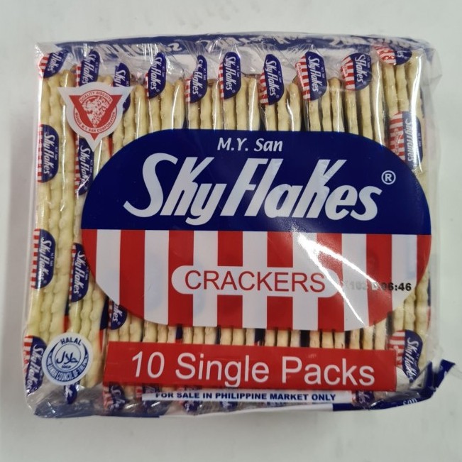 Sky Flakes Crackers 10 Single Packs | Shopee Malaysia