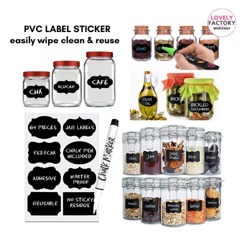 Sticker Label PVC Boleh Padam / Guna Semula – Erasable Reusable Label ...