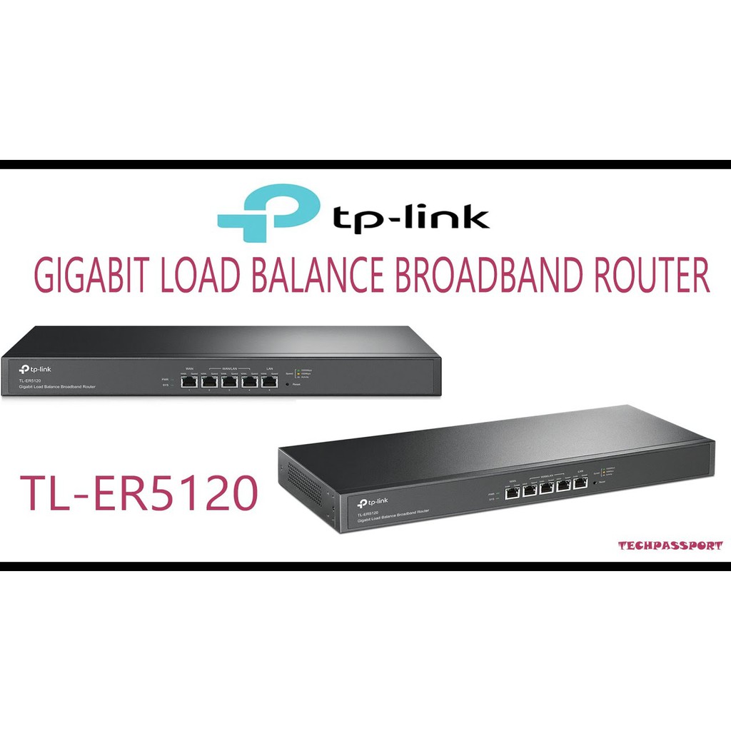 TP-LINK TL-ER5120 2WAN+3 LAN LOAD BALANCER ROUTER - Original | Shopee ...