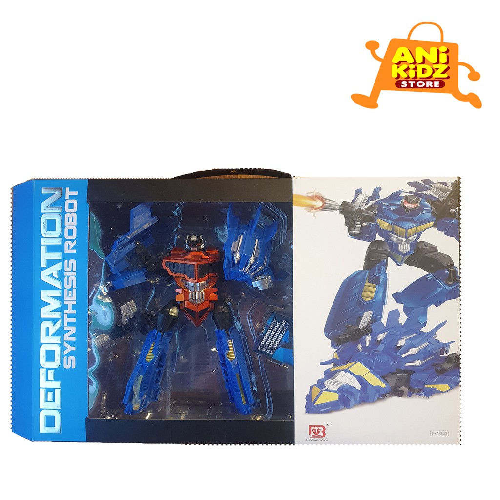 AniKidz Deformation Synthesis Robot/Vehicle (Blue) | Shopee Malaysia