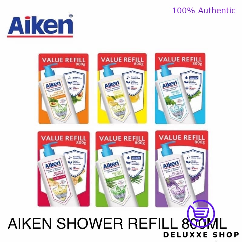 AIKEN SHOWER GEL 800G REFILL PACK | Shopee Malaysia