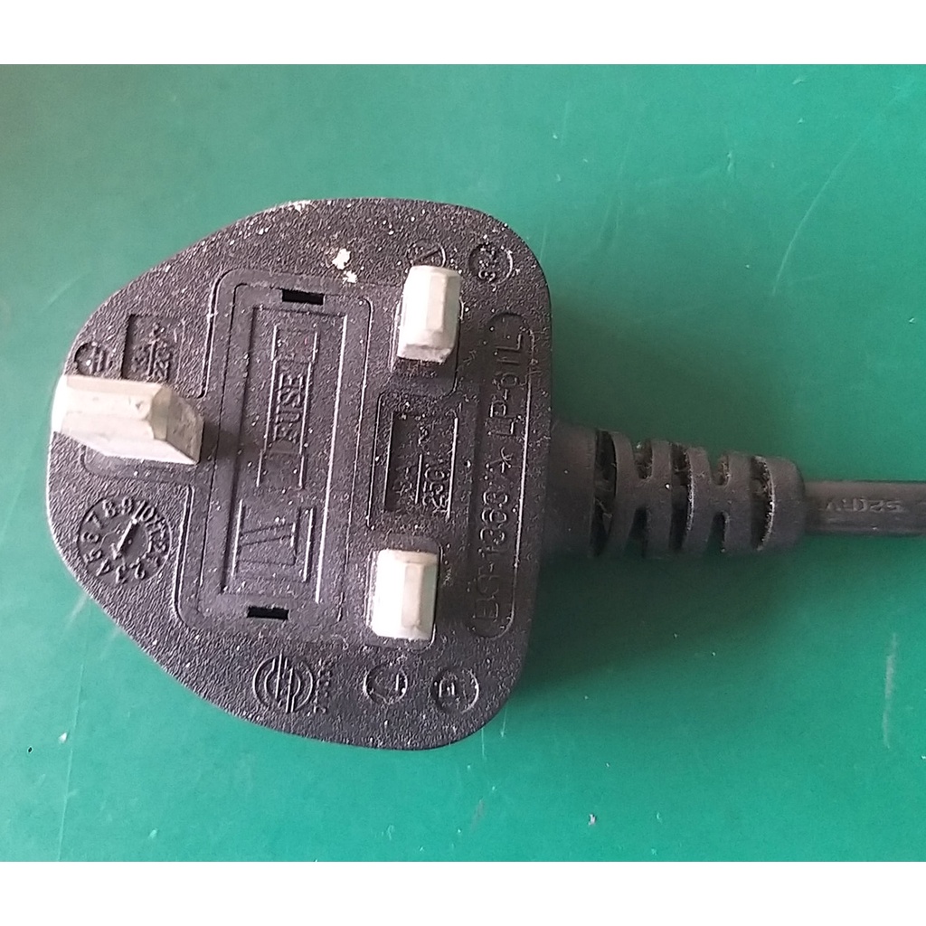 LG TV POWER CABLE WITH TWO PINS UK PLUG | Shopee Malaysia