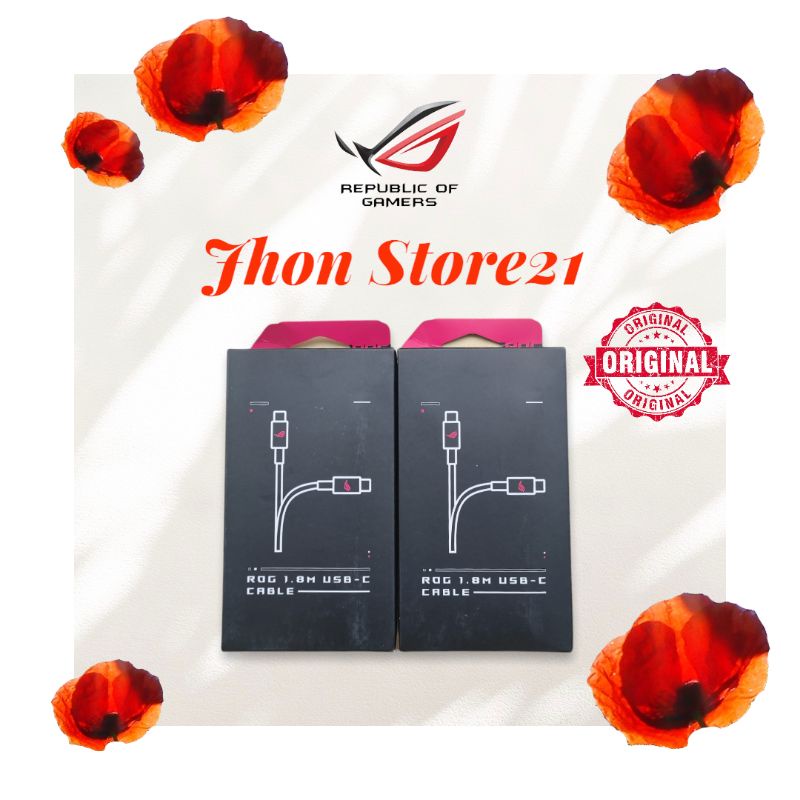 ROG 1.8M USB-C Gen 5 Charger Cable | Shopee Malaysia