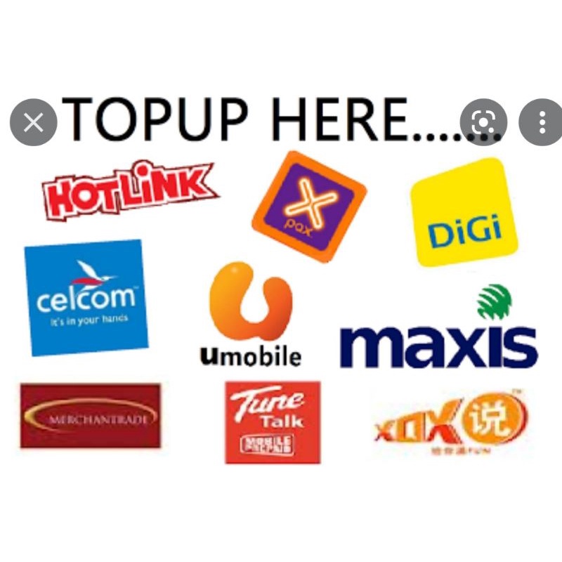 TOPUP PREPAID/POSPAID | Shopee Malaysia