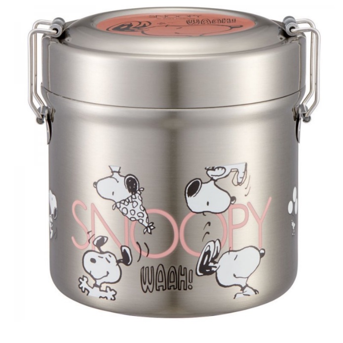 [SKATER] Character Vacuum Stainless Lunch Box STLB1AG Lunch jar 600ml ( Chip&Dale / Pooh ...