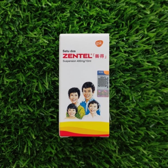 ZENTEL SUSPENSION 400MG/10ML | Shopee Malaysia