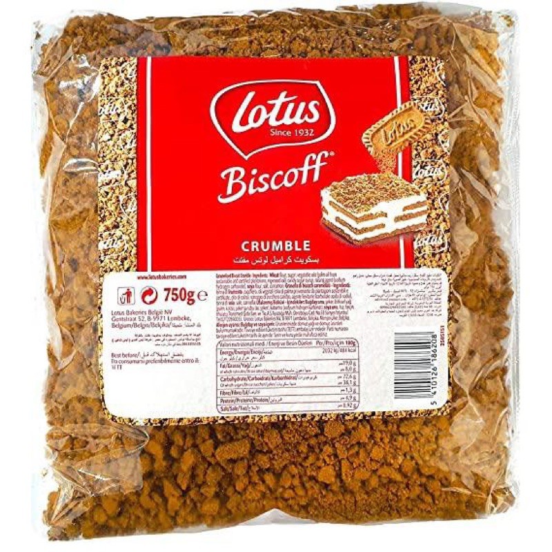 Lotus Biscoff Crumble 500g / 750g | Shopee Malaysia