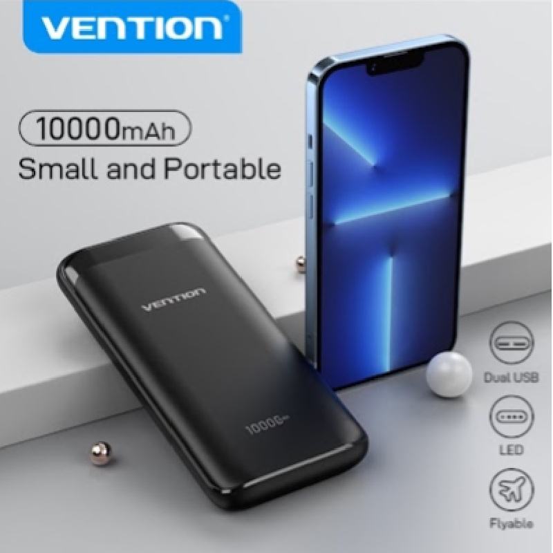Vention Power Bank FHAB0, 10000mAh | Shopee Malaysia