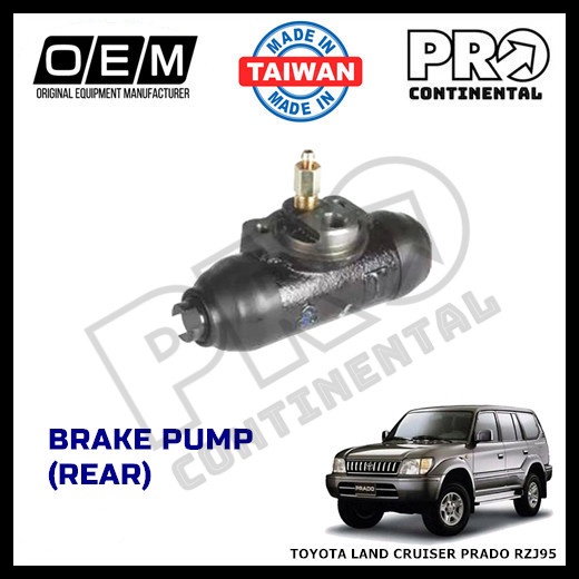 TOYOTA LAND CRUISER PRADO RZJ95 REAR BRAKE WHEEL CYLINDER PUMP [47550 ...