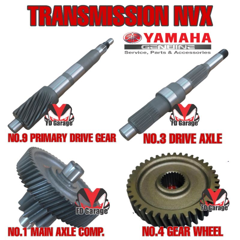 NVX/AEROX TRANSMISSION/GEAR BOX PARTS | Shopee Malaysia