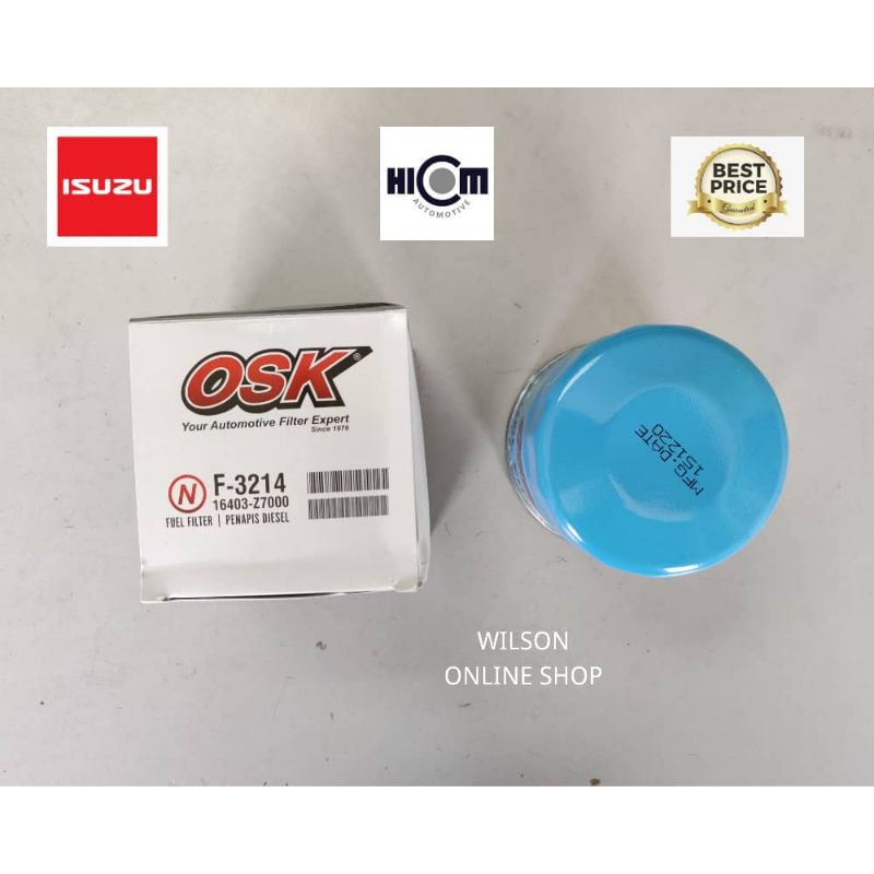 Random Brand Diesel/Fuel filter F-3214 I/S D-Max,Isuzu ELF,Isuzu NPR71 ...