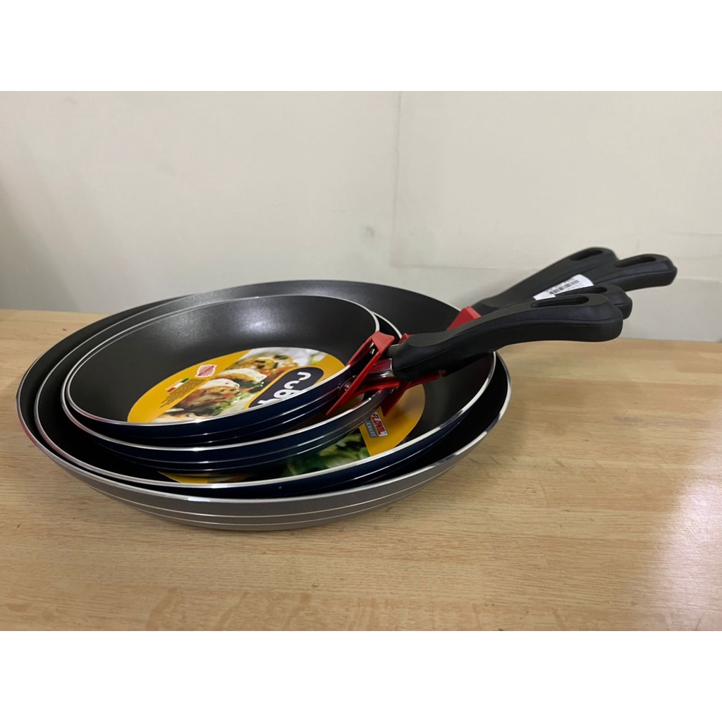 Ruby Non-Stick Frying Pan Made in Italy 26cm / 28cm | Shopee Malaysia