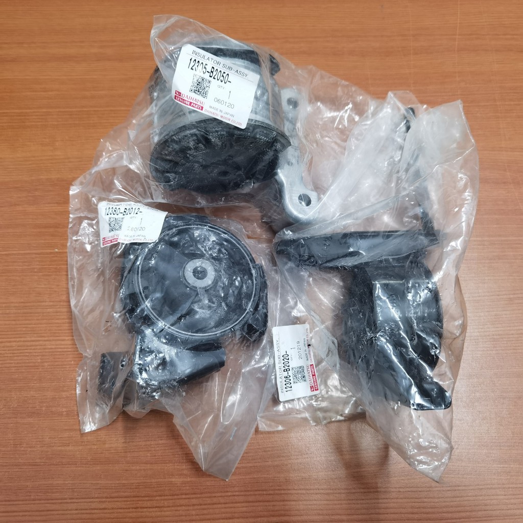 Original Daihatsu Engine Mounting Set - Perodua Viva ( 12305-B2050 ...