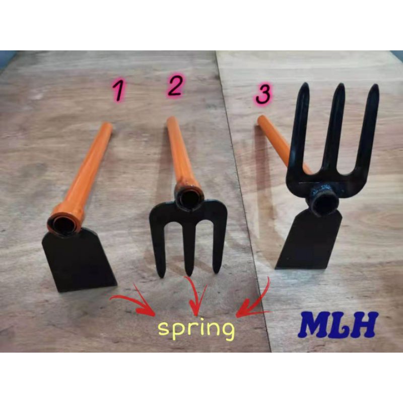 Cangkul Mini / Cakar Mini/ Cangkul 2 WAY (Mata Spring) | Shopee Malaysia