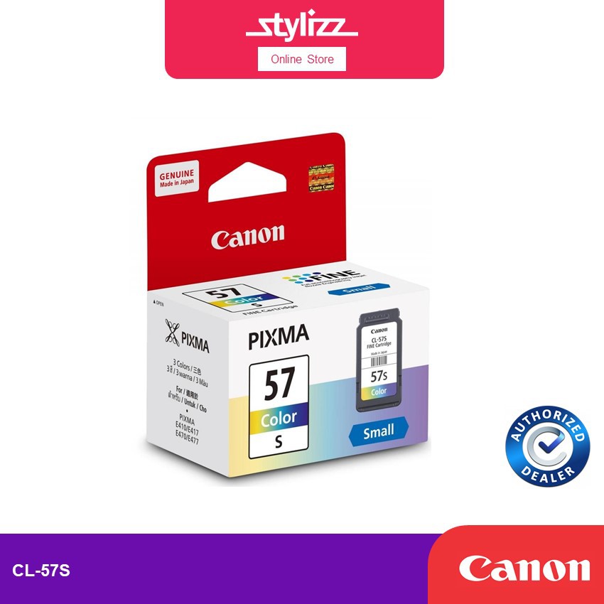 Canon Ink for PG-47 Black CL-57 Color CL-57s Color Small Cartridge PG47 ...