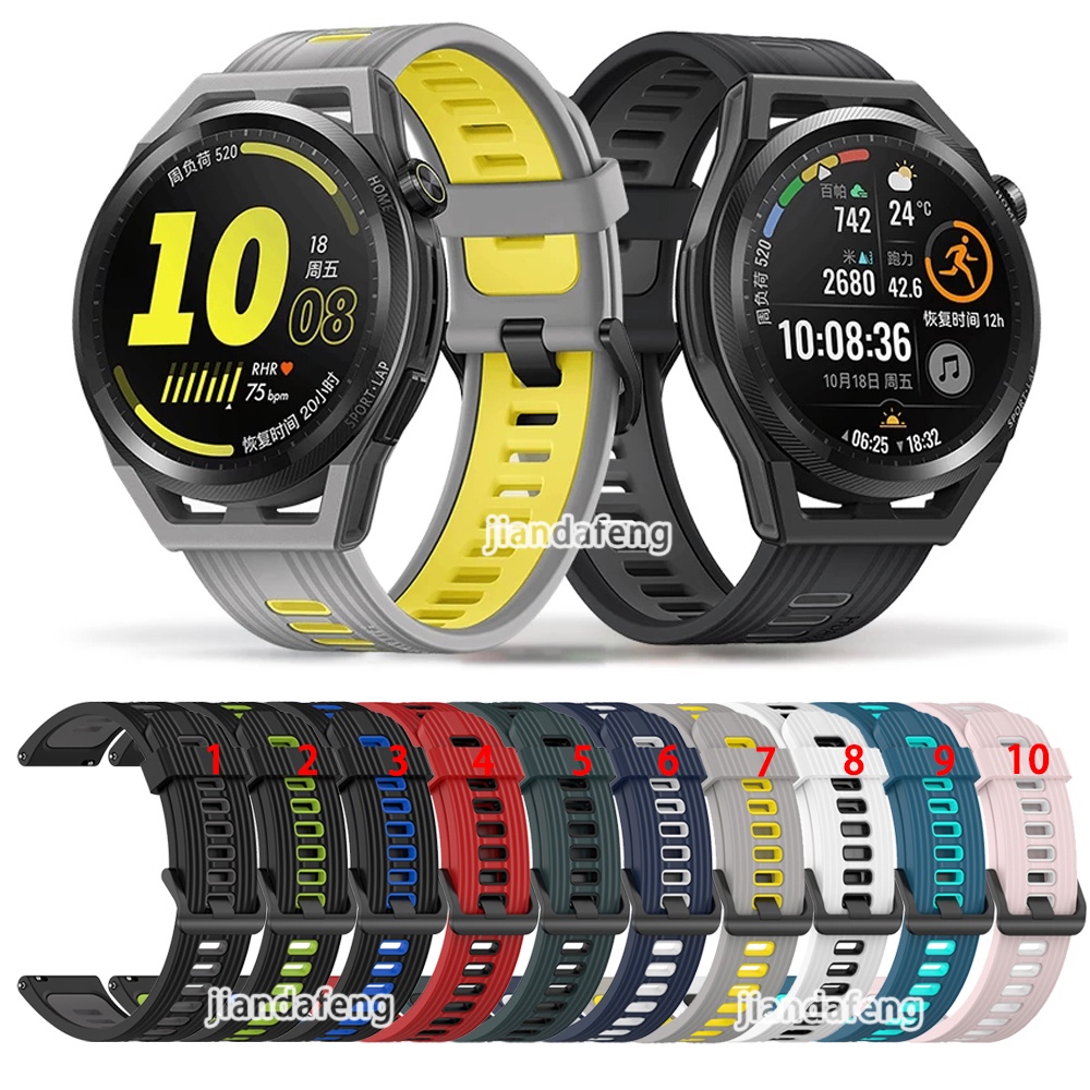 Official Silicone Strap Sport Waterproof Band For HUAWEI WATCH GT ...