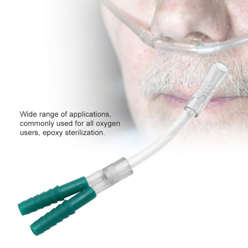 oxygen tube Three-way nasal cannula Tee connector oxygen concentrator ...