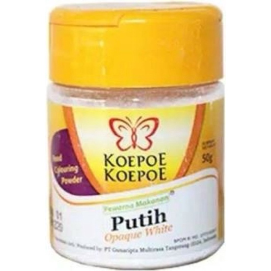 Koepoe Koepoe White Food Coloring 50 grams | Shopee Malaysia