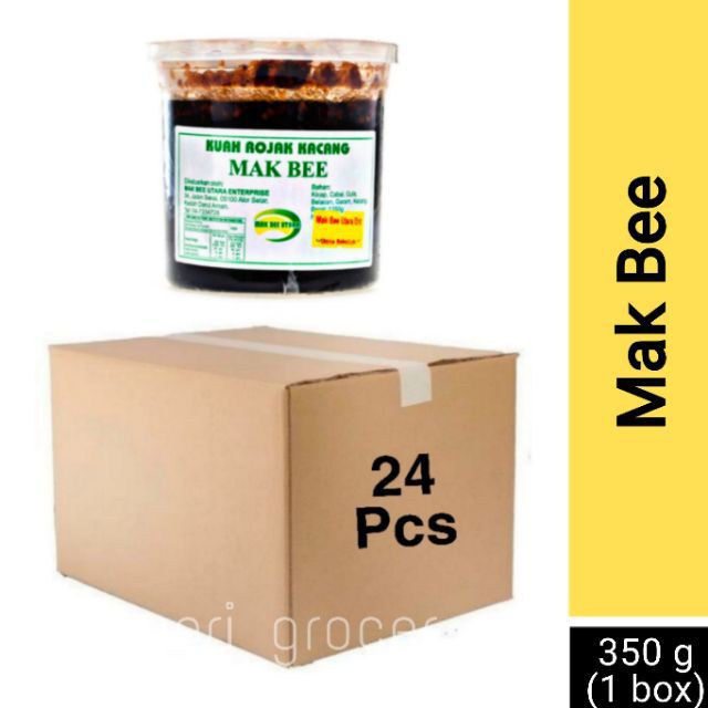 KUAH ROJAK KACANG MAK BEE 1 BOX 💯 ORIGINAL (24 pcs) | Shopee Malaysia
