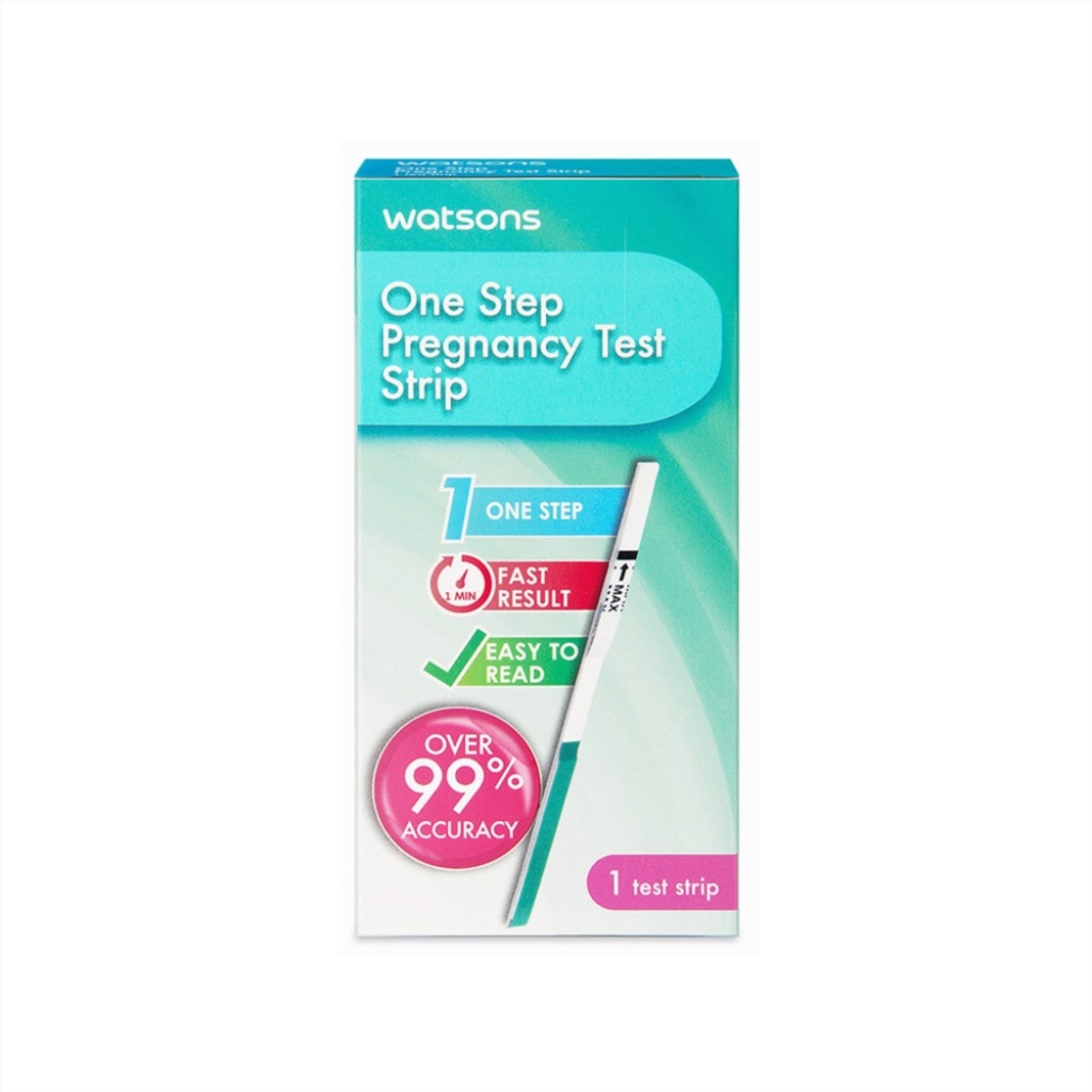 Watsons One Step Pregnancy Test Strip 1's | Shopee Malaysia
