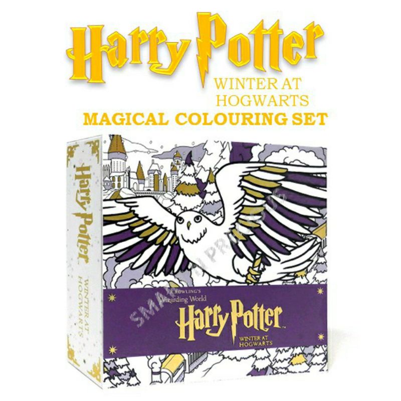 Harry Potter colouring book set | Shopee Malaysia