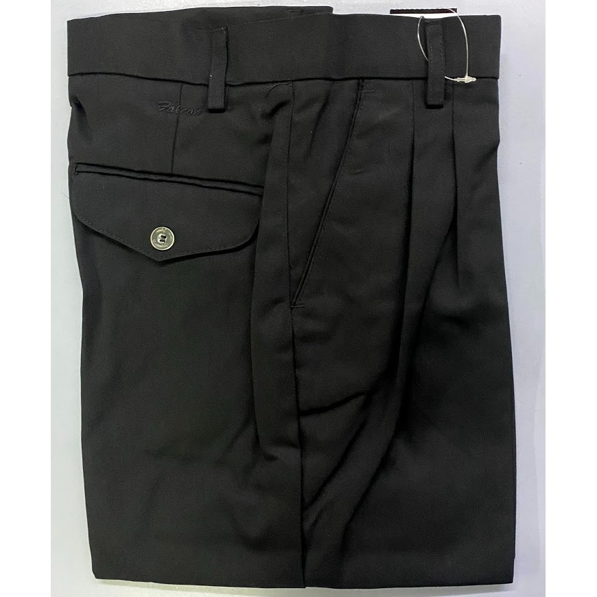 Falcon School Uniform Seluar Hitam Panjang 468EX | Shopee Malaysia