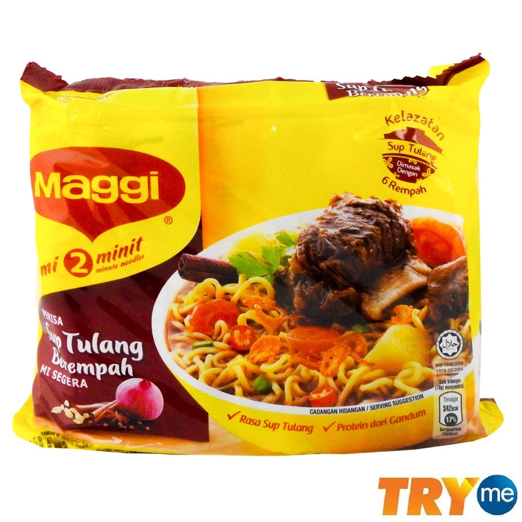 Maggi Instant Noodles Sup Tulang (5s X 79g) | Shopee Malaysia