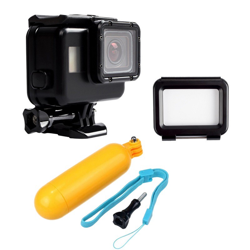 GoPro Hero 7 6 5 Black 45m Waterproof Case With Touch Backdoor Free ...