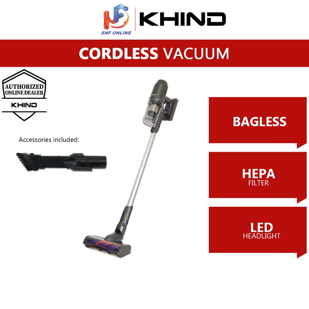 Khind Cordless Vacuum Cleaner VC696 | Shopee Malaysia
