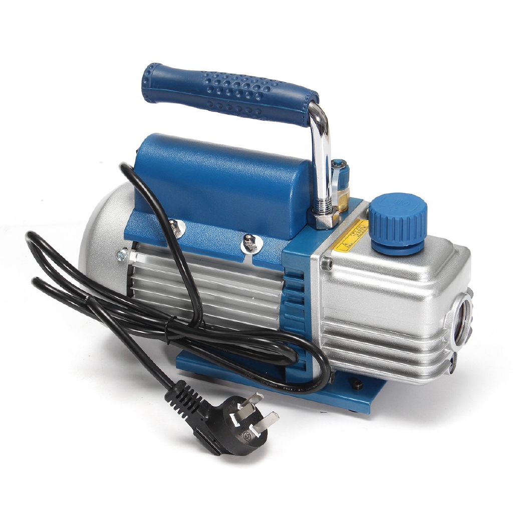 150W Mini 2Pa Rotary Vane Vacuum Pump For HVAC AC R134a Air ...