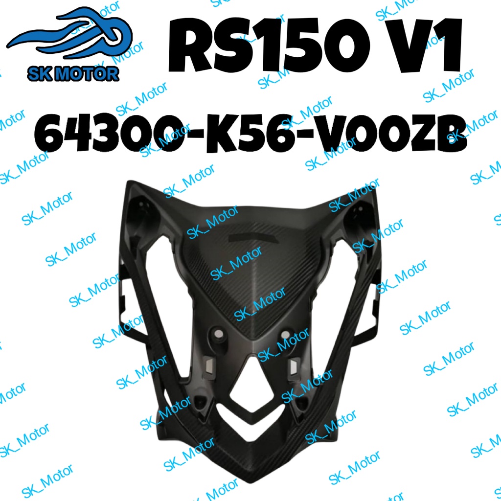 Honda RS150 V1 Original Inner Cover Full Set RS 150 R / Kaver Hitam ...