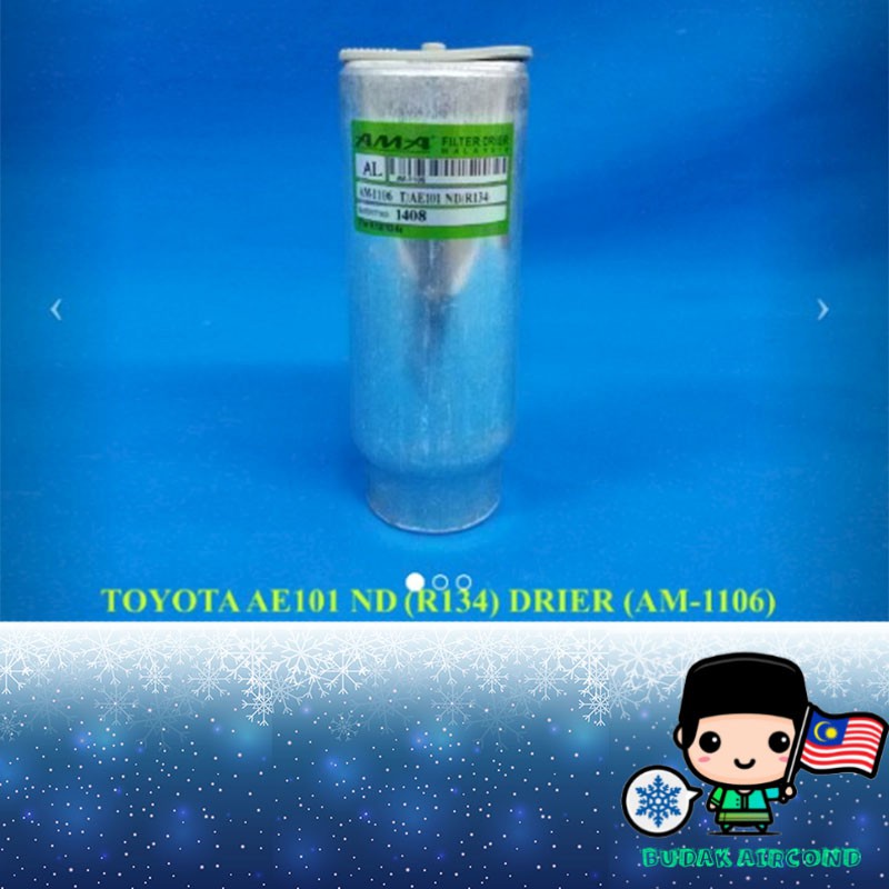 TOYOTA AE101/AE111 /EE111 COROLLO R134 DENSO Receiver DRIER TABUNG ...