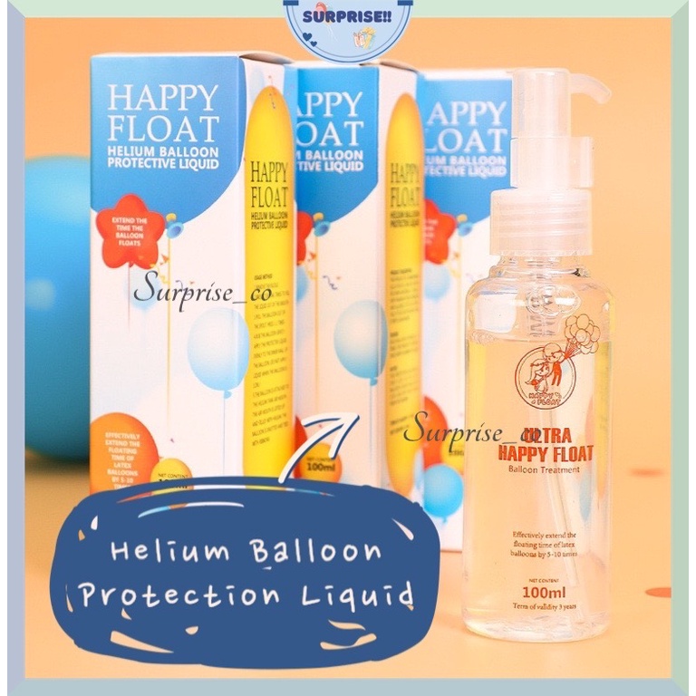 【Ready Stock】Helium Balloon Protection Liquid Gel Float 100ml Balloon ...