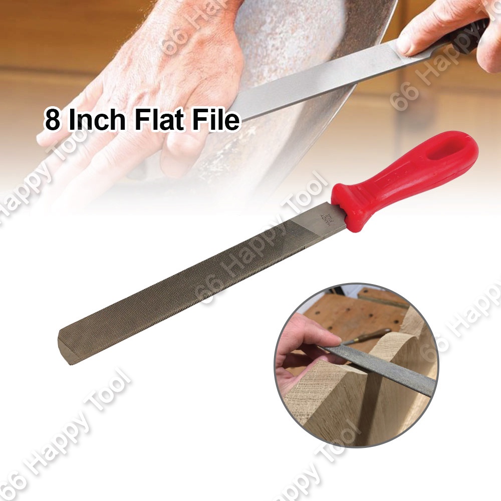 8 Inch Handy Flat File Durable High Hardness 200mm Wood Rasp File ...