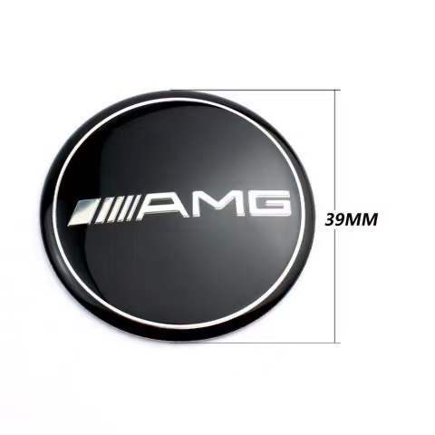 Mercedes-Benz Brabus AMG Apple Tree Interior Center Console Button Sticker & Steering Wheel Logo ...