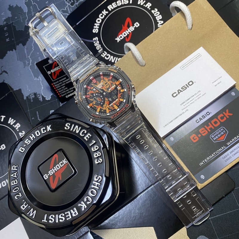 ANALOG-DIGITAL AUTO LIGHT GA2100 TMJ GA-2100 SERIES GA-2100-1A1ER ...