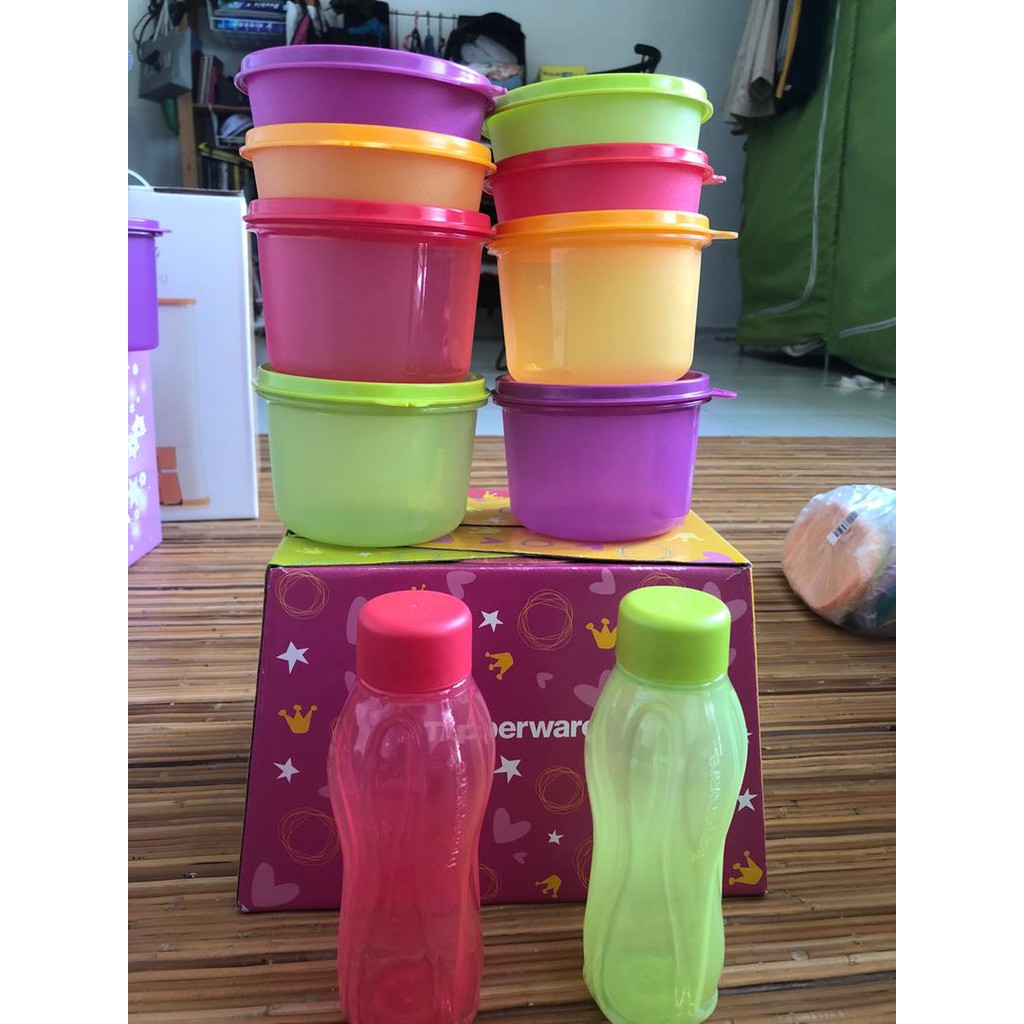 Tuperware (Set) ada 10 pcs | Shopee Malaysia