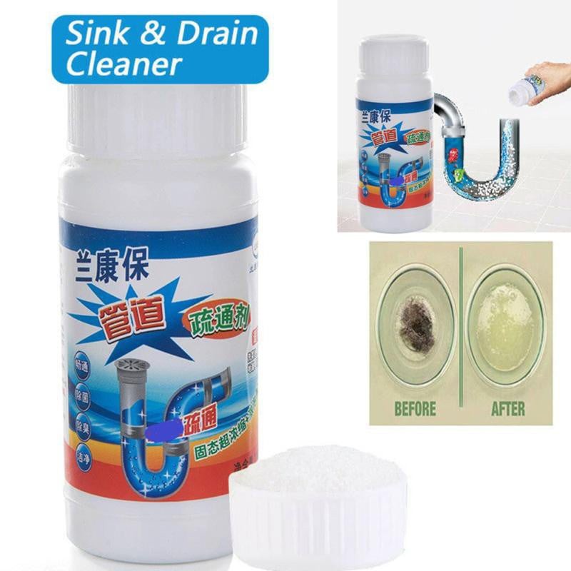 💥Kedai Viralista Malaysia💥 Clog Remover Cleaner Chemical Powder Hair ...