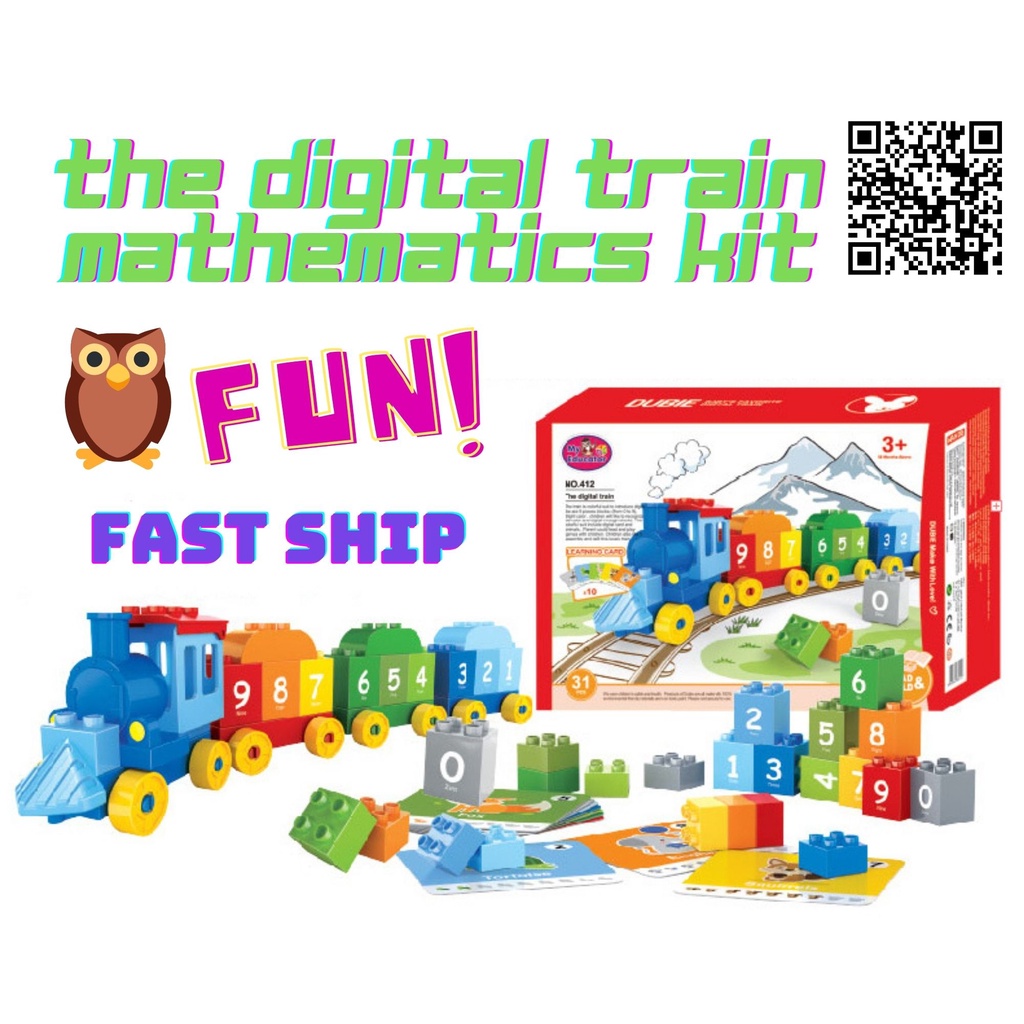 THE DIGITAL TRAIN MATHENATICS KIT [READY STOCK] PEMBELAJARAN MATEMATIK ...