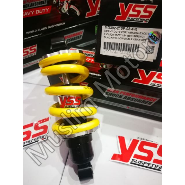 YSS Heavy Duty MONO MONOSHOCK adjustble y15 y15zr & 135lc lc135 kyb ...