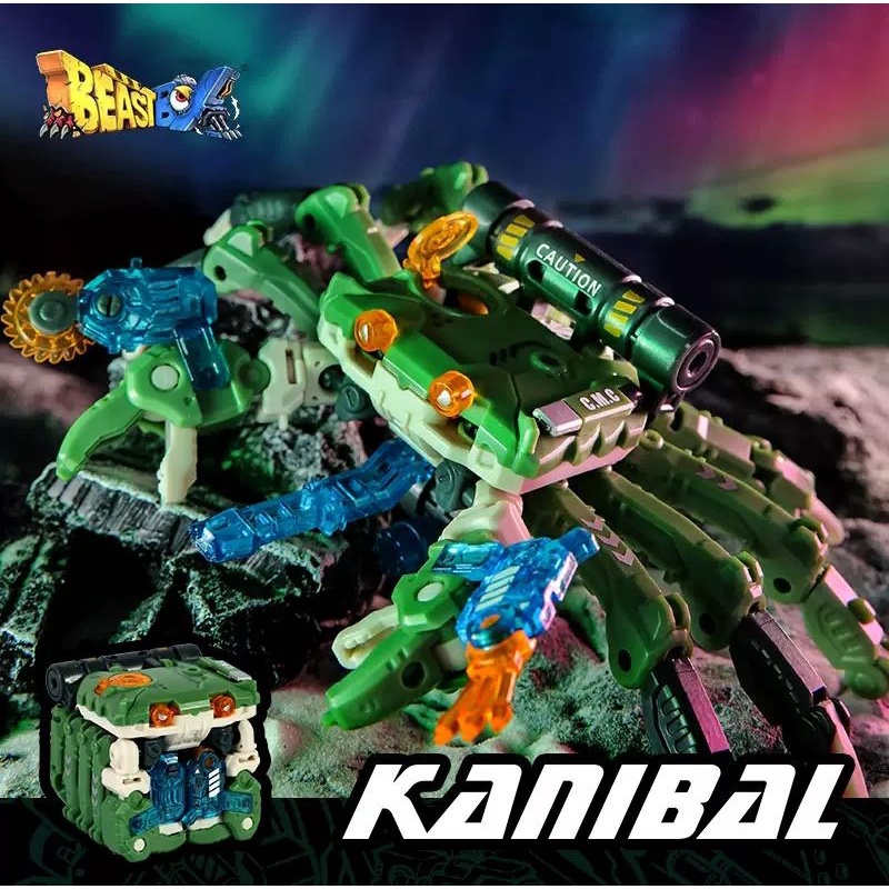 52TOYS BEASTBOX BB-16 KANIBAL THE CRAB MEGABOX TRANSFORMER CUBE TOY ...